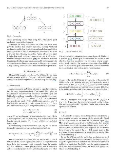 pdf traffic flow prediction with big data a deep learning