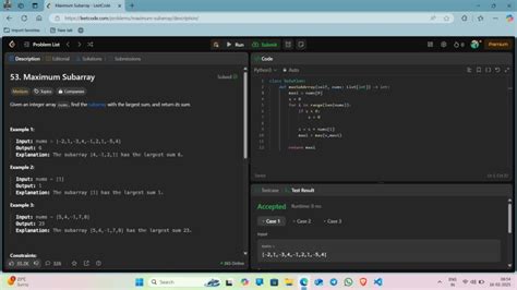 chaitanya emani on linkedin coding dsa python leetcode