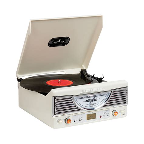 사운드룩 블루투스 턴테이블 스피커 레트로 무선 Lp플레이어 입문용 인테리어 레코드 플레이어 Frisbee