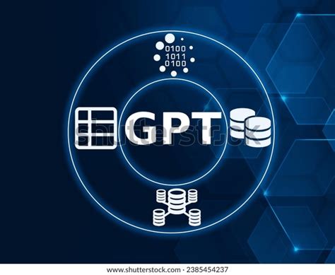 Gpt Acronym Guid Partition Table Concept Stock Illustration 2385454237 Shutterstock