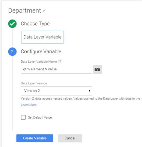 Track Selected Drop Down In Form Submission With Google Tag Manager Google Analytics