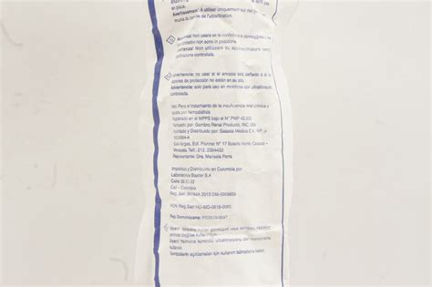 Baxter Revaclear 400 Capillary Dialyzer Imedicsales