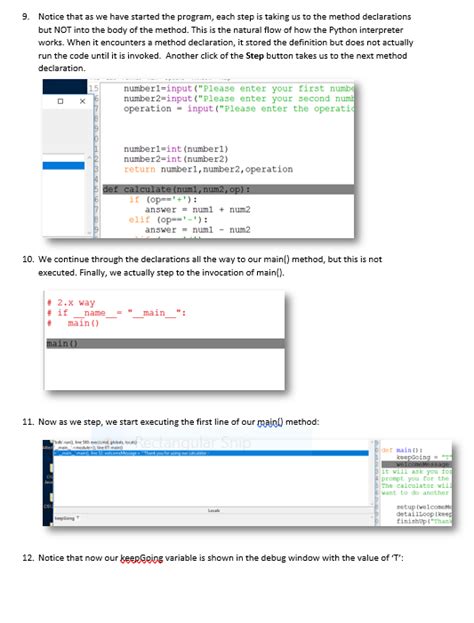 Solved 42 Guided Practiceusing Idle Debugger Instructions Download At Course Hero