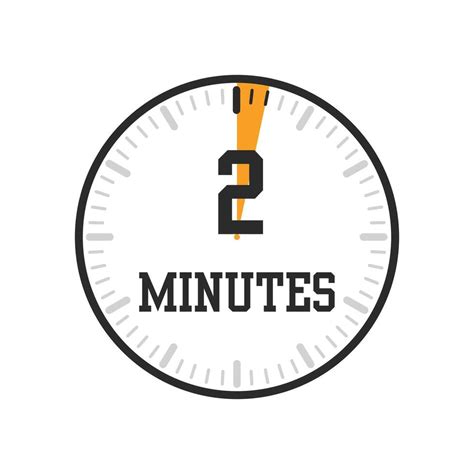 2 Minutes Timer Clock Icon Design 26580685 Vector Art At Vecteezy