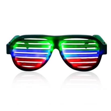 Light Up Sunglasses Lights Supplier Led Rave Glasses Manufacturer Gflai