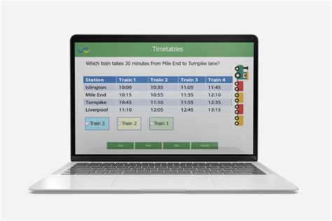 Read And Interpret Timetables