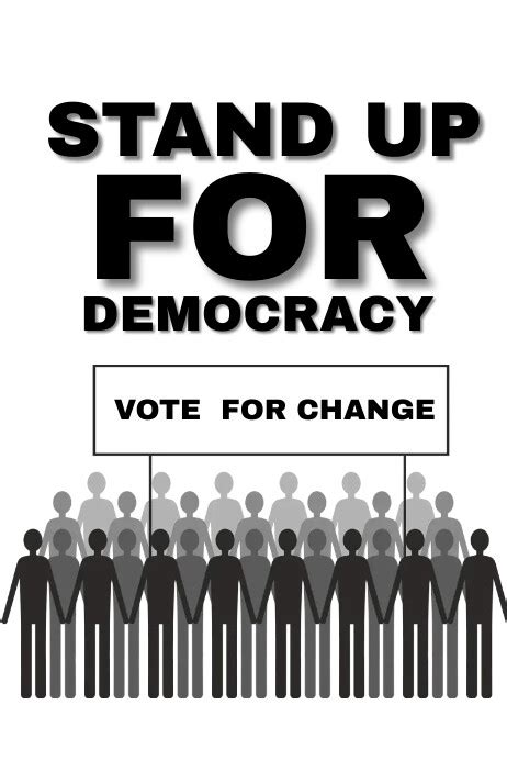 Democracy Poster Template Postermywall