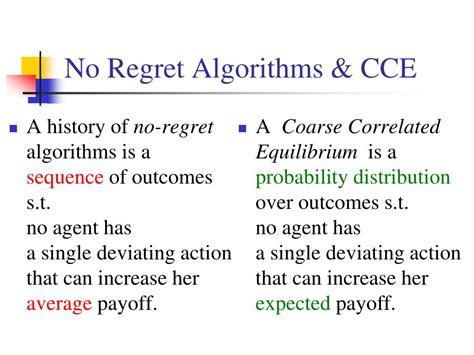 Ppt No Regret Algorithms In Games Powerpoint Presentation Free Download Id1712899