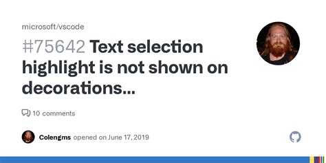 Text Selection Highlight Is Not Shown On Decorations W Background Colors Issue
