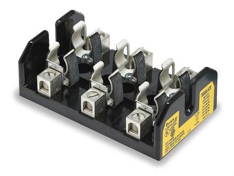 BUSSMANN Fuse Block Industrial To A Fuse UL Class T V AC DC DT T CR