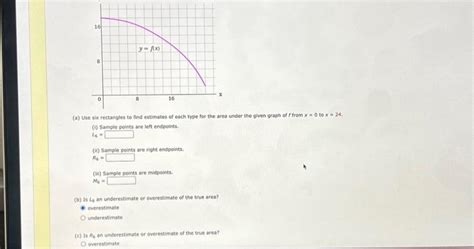 A Use Six Rectangles To Find Estimates Of Each Type