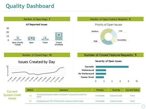 Quality Dashboard Ppt PowerPoint Presentation File Guide