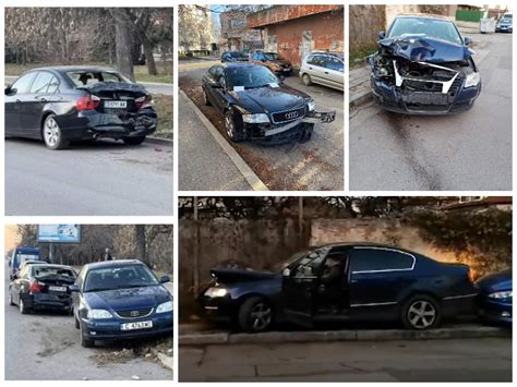 Шофьорът който удари три коли в София и избяга е полицай