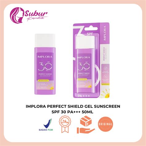 Implora Perfect Shield Gel Sunscreen Spf 30 Pa 50ml Shopee Philippines