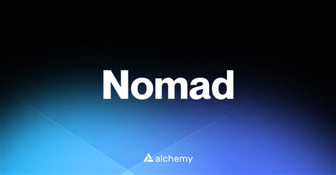nomad defi tools alchemy