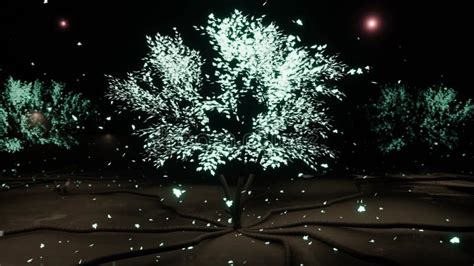 Autumn Leaf Fall Animation Abstract Cyan Falling Autumn Leaves Stock Video Video Of