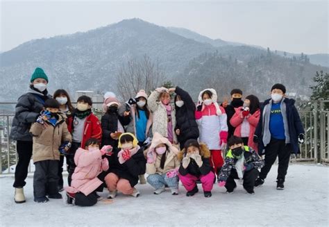 별빛 태권도장 주말 눈썰매 현장 호평동 태권도 네이버 블로그