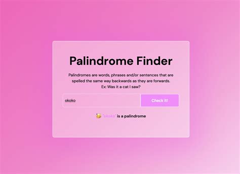 github chetachiezikeuzor palindrome checker