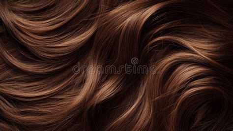 A Curly Texture And Rich Voluminous Curls In Dark Brown Hair Make For