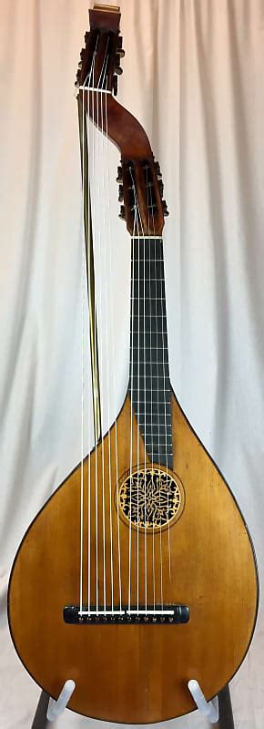 Alfred Brock 12 String Lute 1920 Natural Reverb