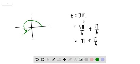 Terminal Points Find The Terminal Point P X Y On The Unit Circle Determined By The Given Value