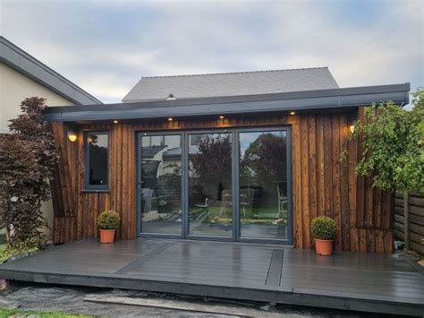 Degmeda On Linkedin Garden Room In Ireland Cladding Degmeda Amber Larch Shousugiban…