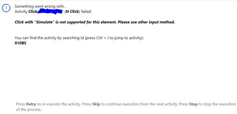 Simulate Not Working For Click In SAP StudioX UiPath Community Forum