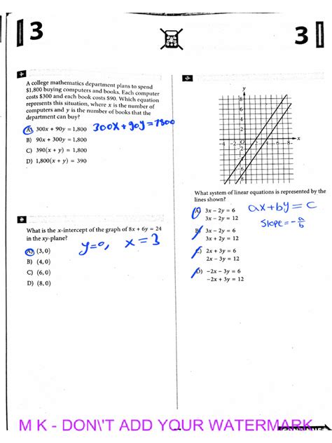 May 2021 Answers Annotations Math Sat Test Pdf