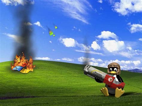 Linux Vs Windows Wallpaper WallpaperSafari