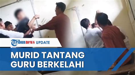 Viral Video Siswa di Grobokan Maki dan Tantang Gurunya Berkelahi di Dalam Kelas, Kepsek Minta ...