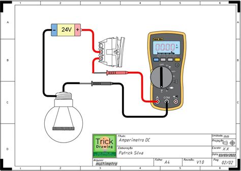 Como Medir Corrente Elétrica Curso De Instalações Trick Drawing