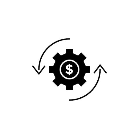Premium Vector Costs Optimization Icon Set Effective Dollar And Saving Vector Symbol In A
