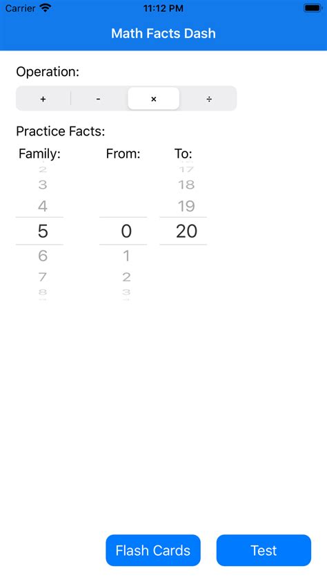 Math Facts Dash สำหรับ Iphone ดาวน์โหลด