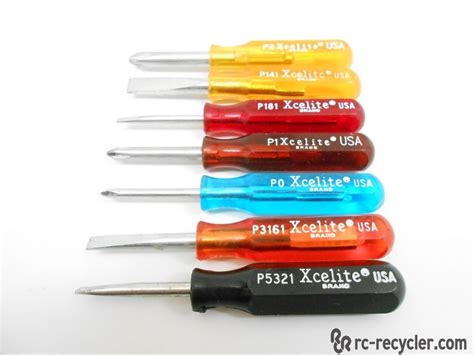 Xcelite Mini Compact Screwdriver Set Slot Phillips