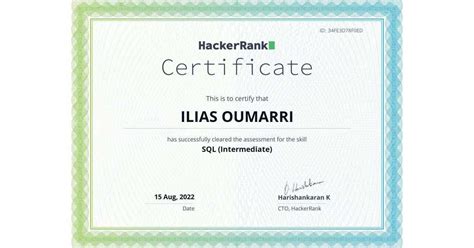 Hackerrank Mysql Sqlserver Dataanalysis Ilias Oumarri