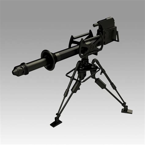E Web Heavy Repeating Blaster Star Wars 3d Model By Blackeveryday