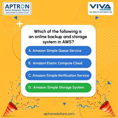 Viva Hiring On Linkedin Vivahiring Aptron Awsstorage Cloudbackup