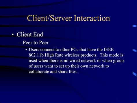 Wireless Local Area Networking Power Point Ppt