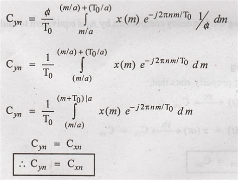 Properties Of Fourier Series Parseval S Power Theorem