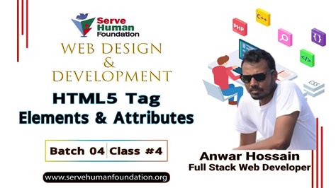 Html5 Tags Elements And Attributes For Beginners Freelancing Bangla
