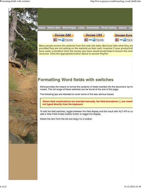Formatting Field Codes Pdf Letter Case Microsoft Excel