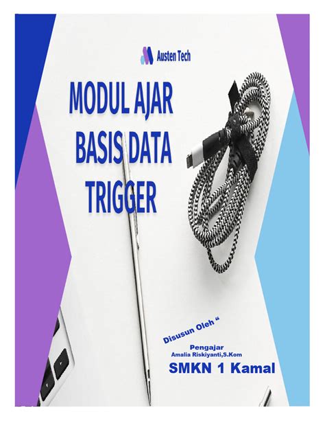 modul ajar trigger xi rpl pdf
