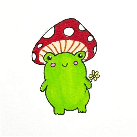 Easy Frog Drawing Ideas