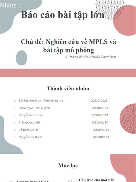Mpls Basic Nhóm 1 Pdf