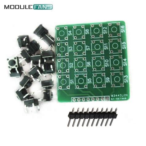 X Matrix Keypad Keyboard Module Botton Mcu For Arduino Atmel S Diy Kit Electronic