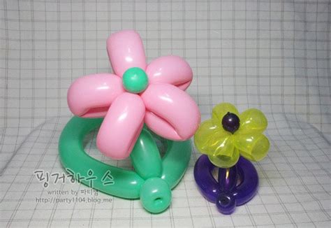 제60강 [풍선아트 요술풍선만들기] 꽃왕관만들기 네이버 블로그