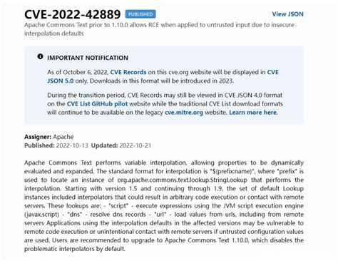 Cve 2022 42889 Apache Commons Text Rce漏洞分析 安全客 安全资讯平台