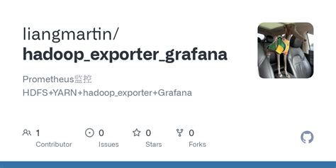 Github Liangmartin Hadoop Exporter Grafana Prometheus监控hdfs Yarn Hadoop Exporter Grafana