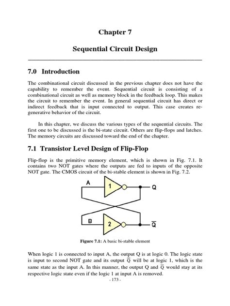 chapter 7 sequential circuit design pdf flash memory dynamic