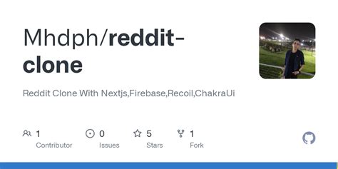 Github Mhdphreddit Clone Reddit Clone With Nextjsfirebaserecoilchakraui